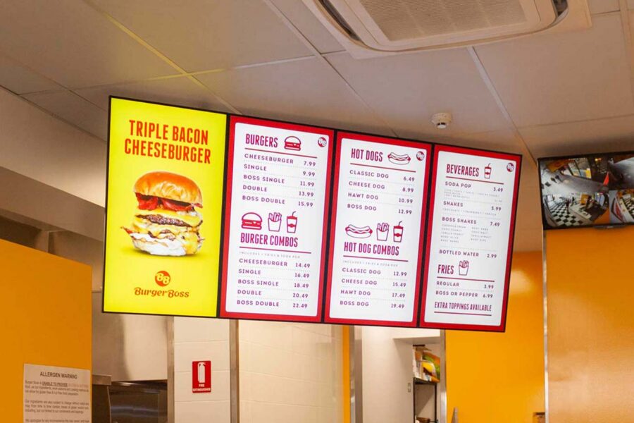 Restaurants turn to digital signage - Aria Digital